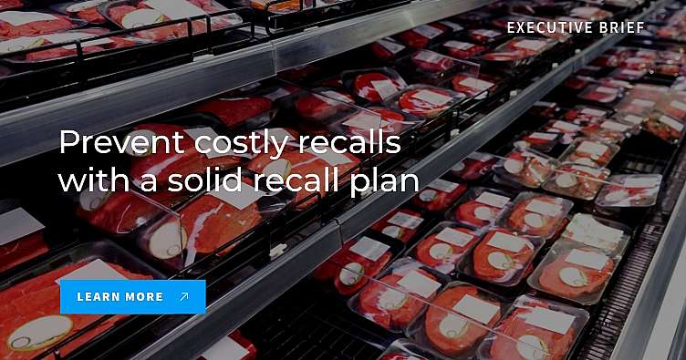 Prevent food and beverage recalls | Process manufacturing executive ...