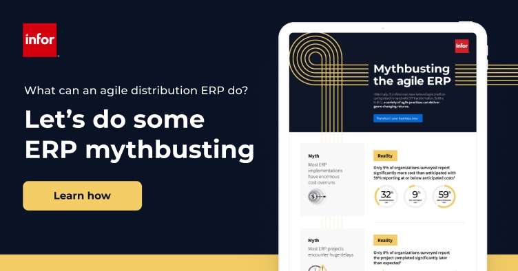 Agile implementation | ERP infographic | Infor