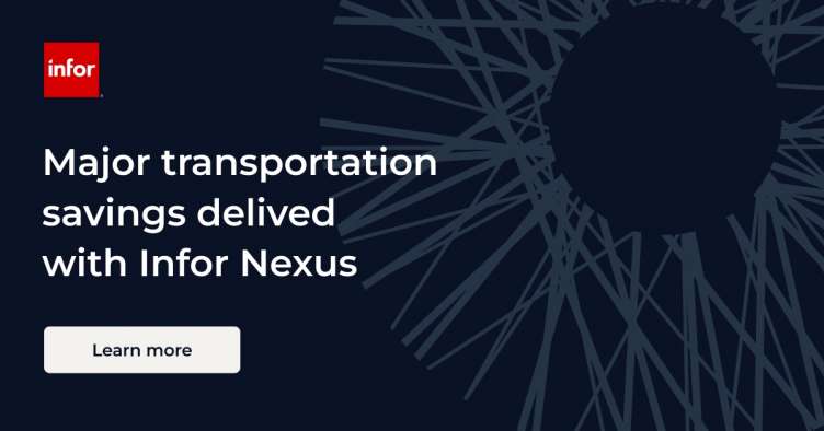 Infor Nexus Saves Millions | Nucleus Analyst Report | Infor