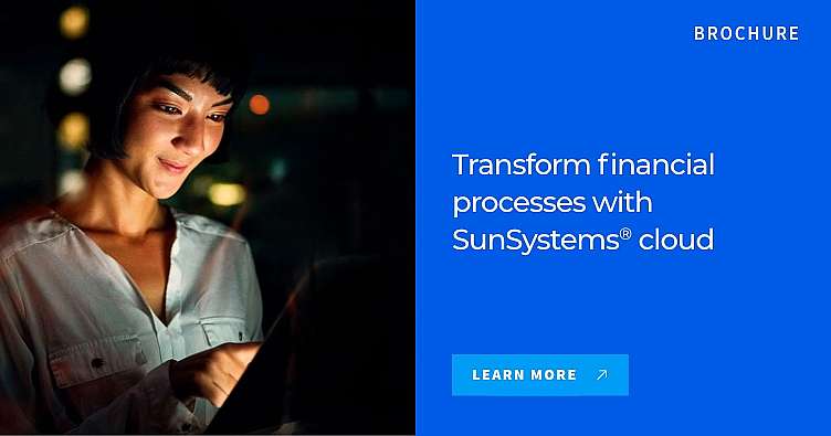Why SunSystems cloud | Financial software brochure | Infor