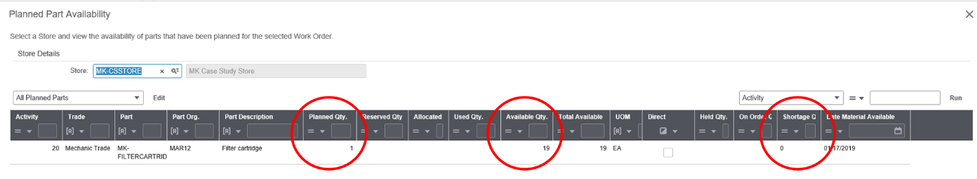 Planning, reserving and allocating parts in Infor EAM – Melissa Kruminas