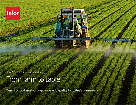 From farm to table | Food and beverage manufacturing | Infor