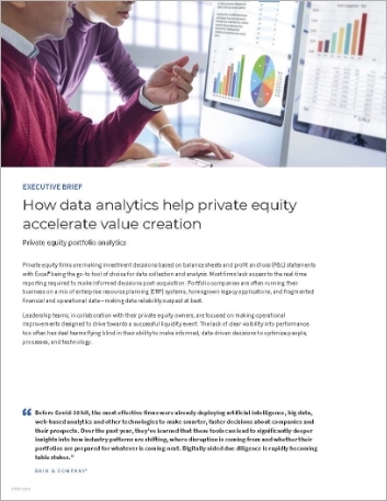 Data analytics | Private equity executive brief | Infor