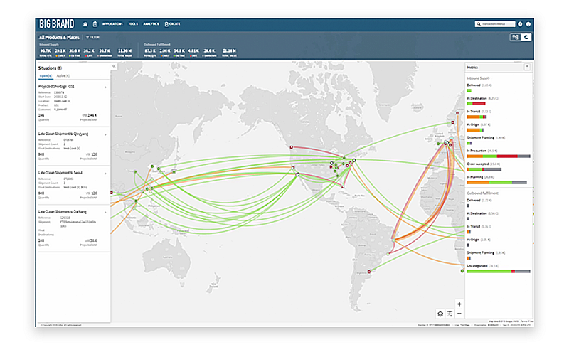 Infor Nexus | Supply chain network optimization | Infor